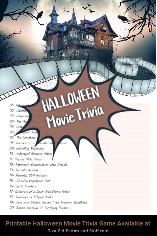 Halloween Movie Trivia Game | Name the Spooky Movie Title